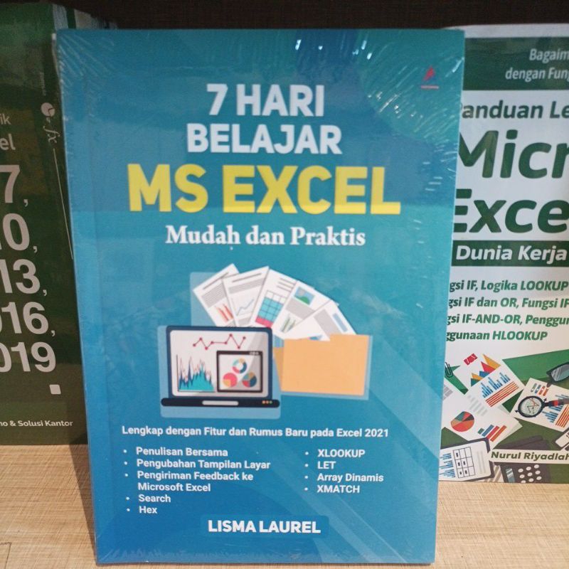 Jual Buku 7 Hari Belajar MS Excel Mudah dan Praktis - Lisma Laurel | Shopee Indonesia