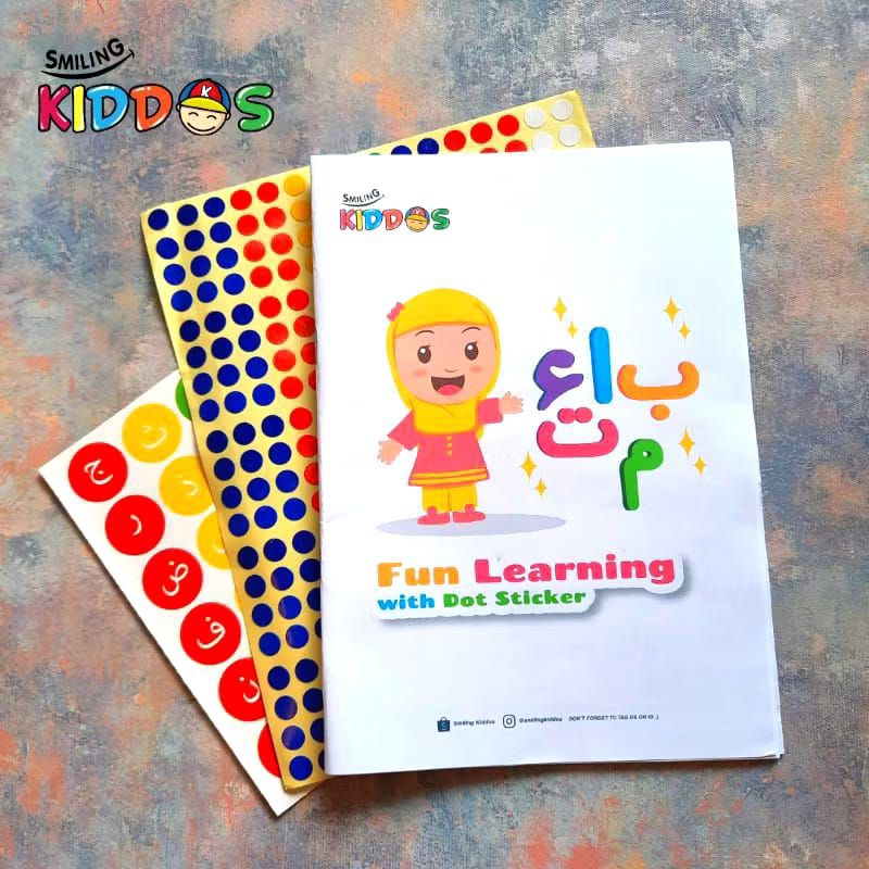 Jual Buku Aktifitas Anak - Fun learning with dot sticker huruf Hijaiyah ...
