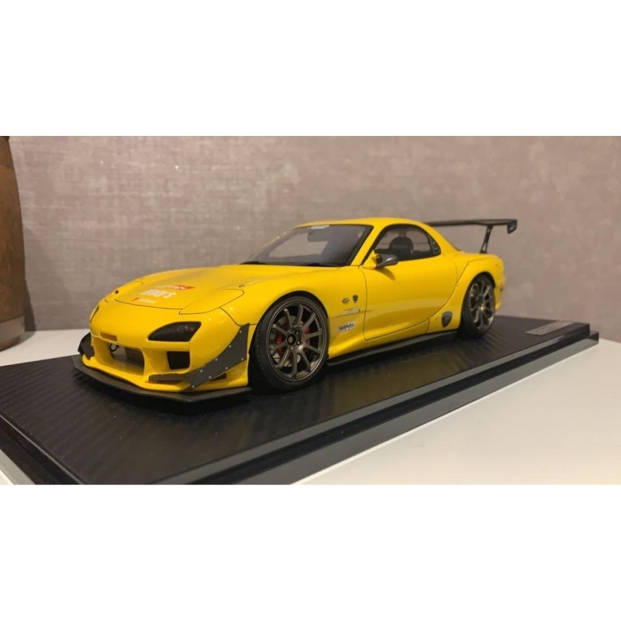 Jual 1/18 IGNITION MODEL MAZDA RX7 FD3S YELLOW DIECAST MINIATUR NOT ...