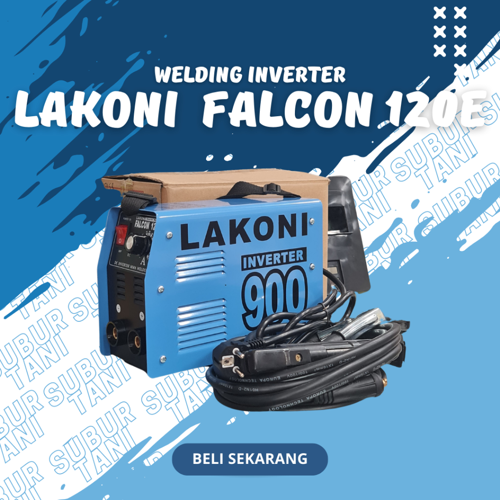 Jual WELDING INVERTER LAKONI FALCON 120E/WELDER INVERTER LAKONI FALCON ...