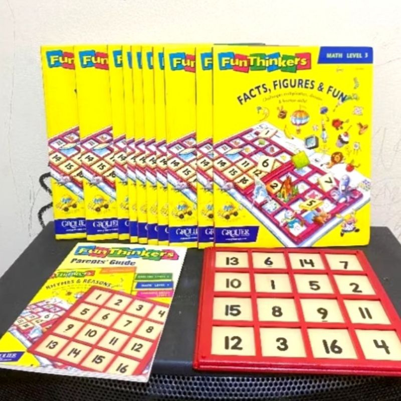 Jual Buku Fun Thinkers Grolier Indonesia Original | Shopee Indonesia