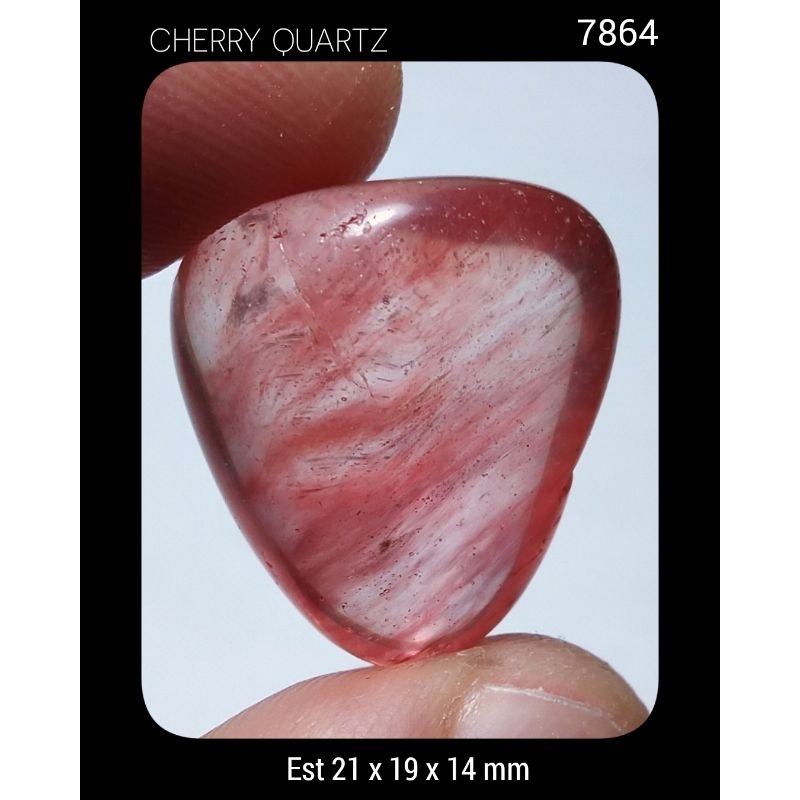 Jual 7864 Batu Cherry Quartz | Shopee Indonesia