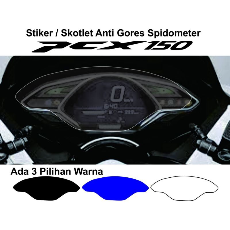 Jual stiker cutting spidometer pcx 150 led old | Shopee Indonesia
