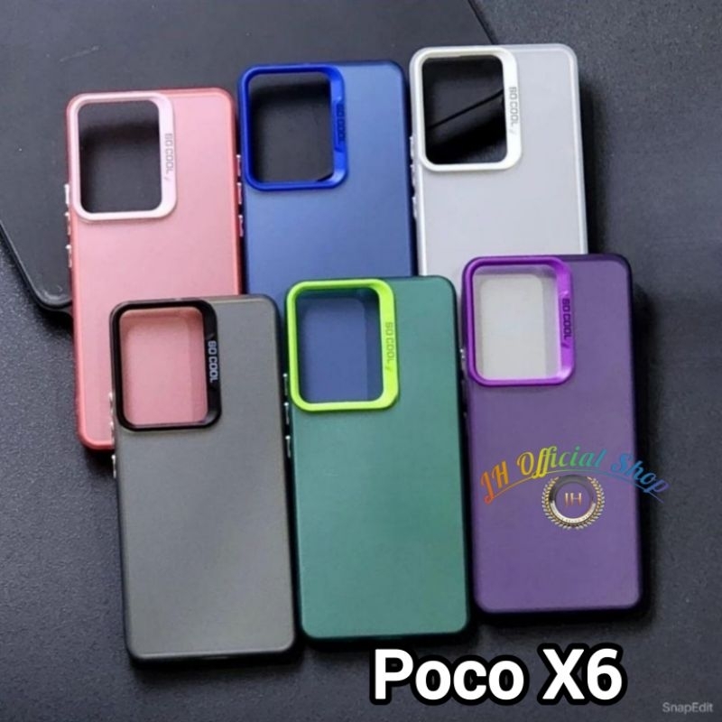Jual case Poco X6 new metalic imb hybrid hologram casing | Shopee Indonesia