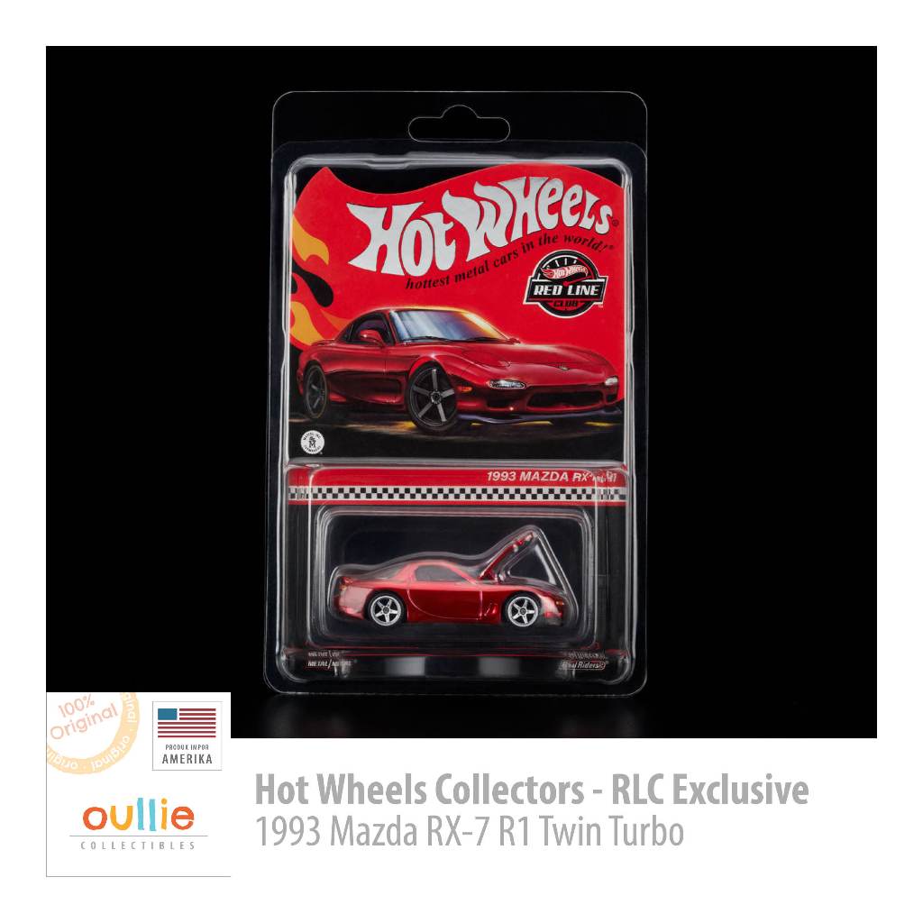 Jual Hot Wheels Collectors RLC Exclusive 1993 Mazda RX-7 R1 Twin Turbo ...