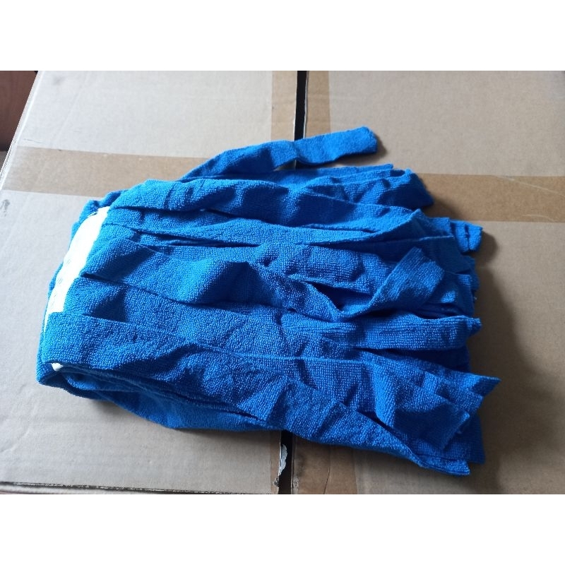 Jual Refill Mop Kain Pel Micro fiber model Jepit warna biru | Shopee ...