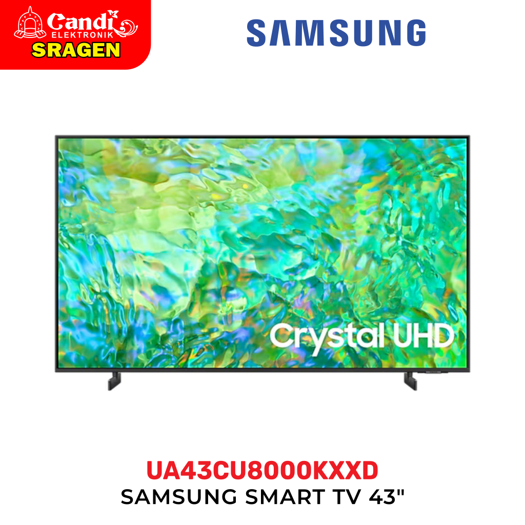 Jual SAMSUNG Smart TV LED 43 Inch Crystal UHD 4K - UA43CU8000KXXD ...