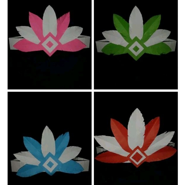 Jual Daun Yt, Bando Karnaval Kertas, Topi Senam, Bando India, Hiasan ...