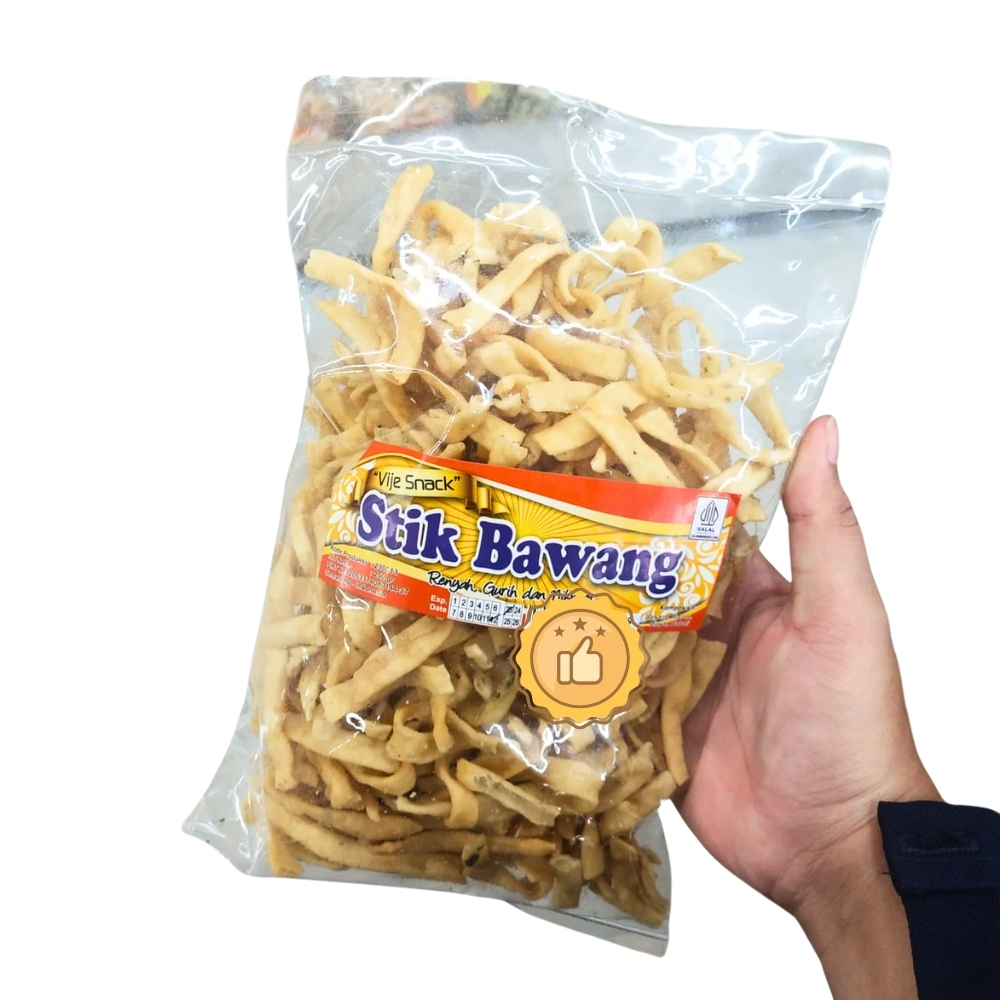 Jual Stik Bawang 250gr Vije Snack Stick Makanan Ringan Cemilan | Shopee ...