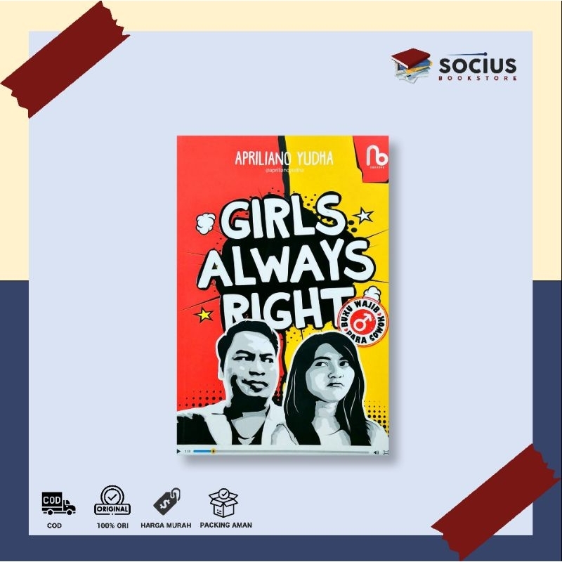 Jual BUKU PENGEMBANGAN DIRI [ ORIGINAL ] GIRLS ALWAYS RIGHT | Shopee ...