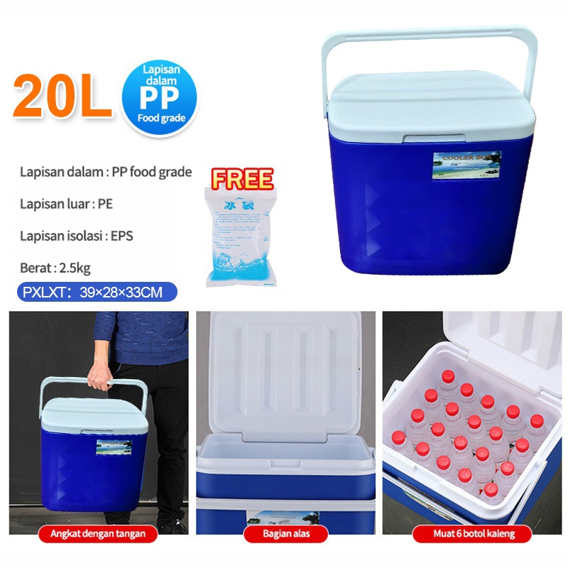 Jual Cooler Box Roda 28Liter , 26 Liter ，13 Liter ，8 Liter ，box es batu ...