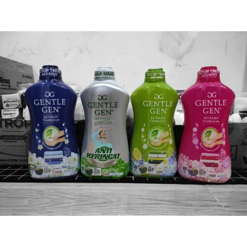Jual Gentle Gen Detergent Cair Tumbuhan 700ml | Shopee Indonesia