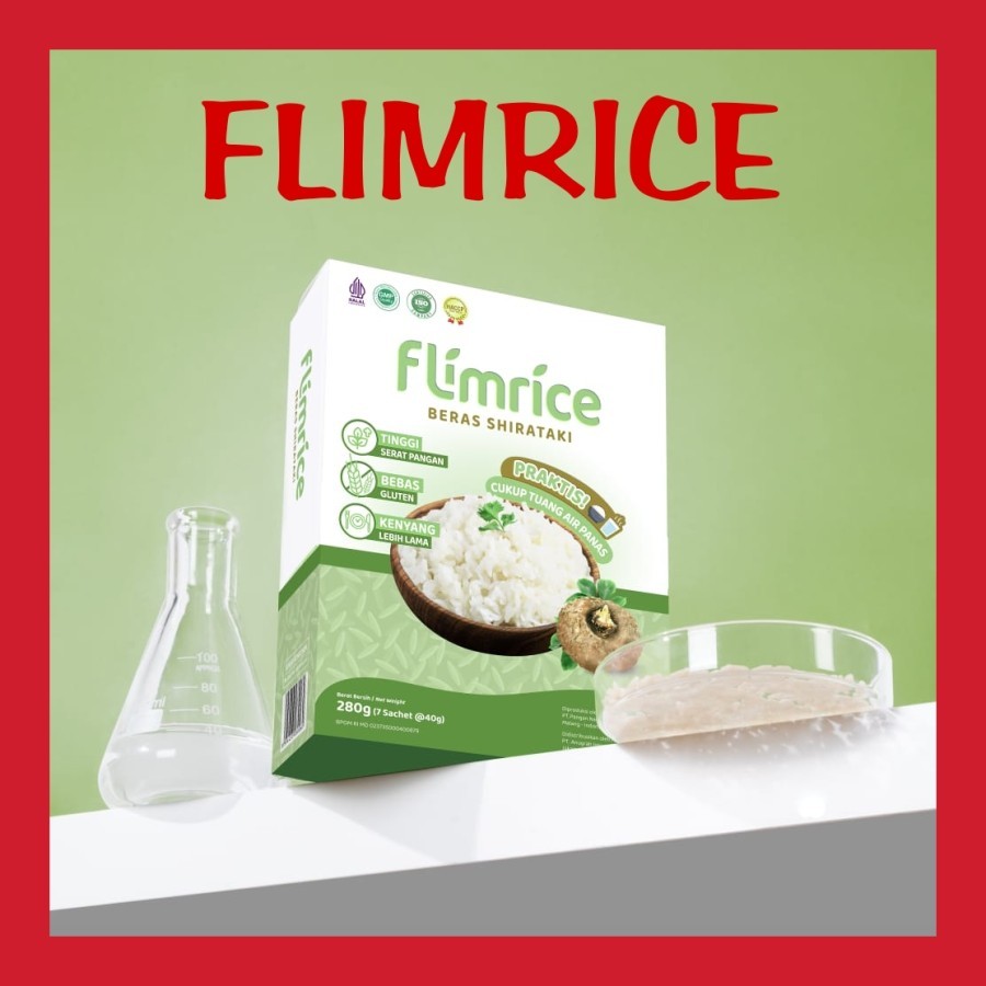 Jual FLIMRICE NASI SHIRATAKI BERAS DIET BY FLIMTY FLIMEAL FLIM RICE ...