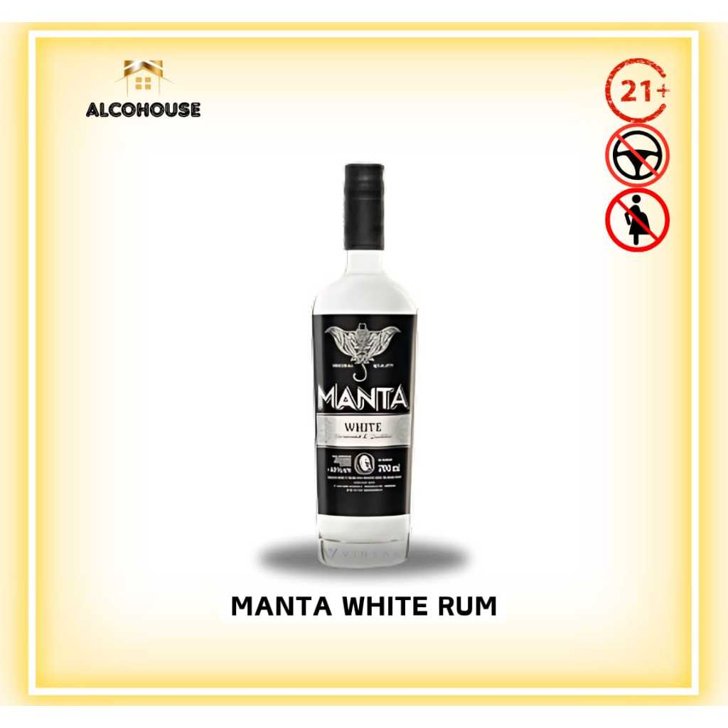 Jual MANTA WHITE RUM 700ML | Shopee Indonesia