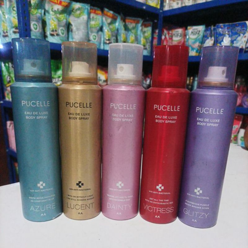 Jual PUCELLE BODY SPRAY 150ML | Shopee Indonesia