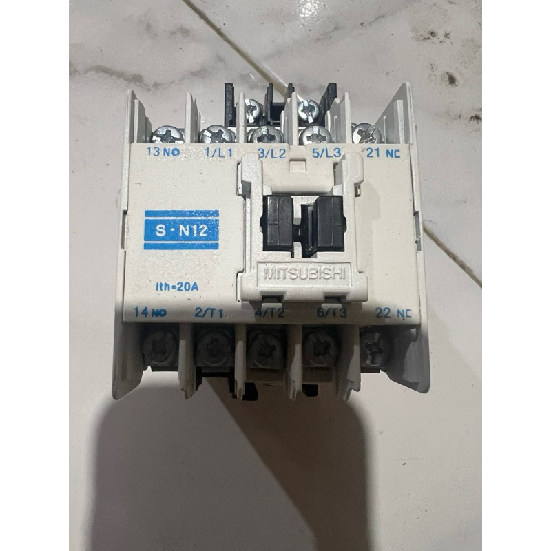 Jual contactor sn12 original mitsubishi 220v | Shopee Indonesia