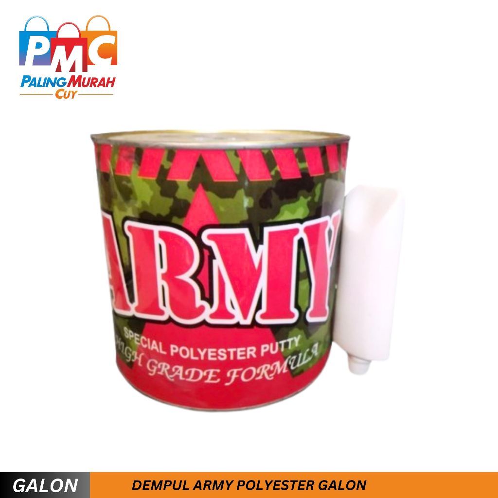 Jual Dempul Army Galon Mobil/Motor/Besi/Kayu | Shopee Indonesia