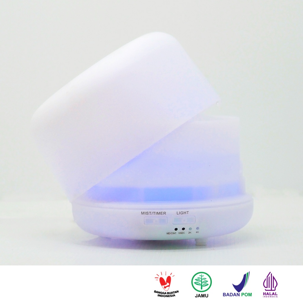 Jual HUMI 7 LED 300ml Humidifier Diffuser Essential Oil | Aromaterapi ...