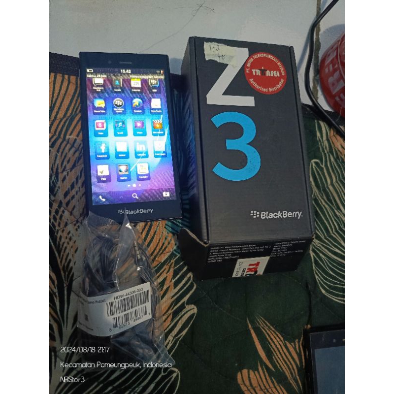 Jual Blackberry Z3 BAHAN | Shopee Indonesia