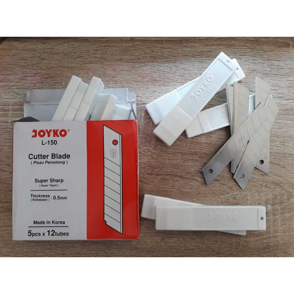 Jual Isi Cutter Besar JOYKO L-150 (Tube) JOYKO ORIGINAL | Shopee Indonesia