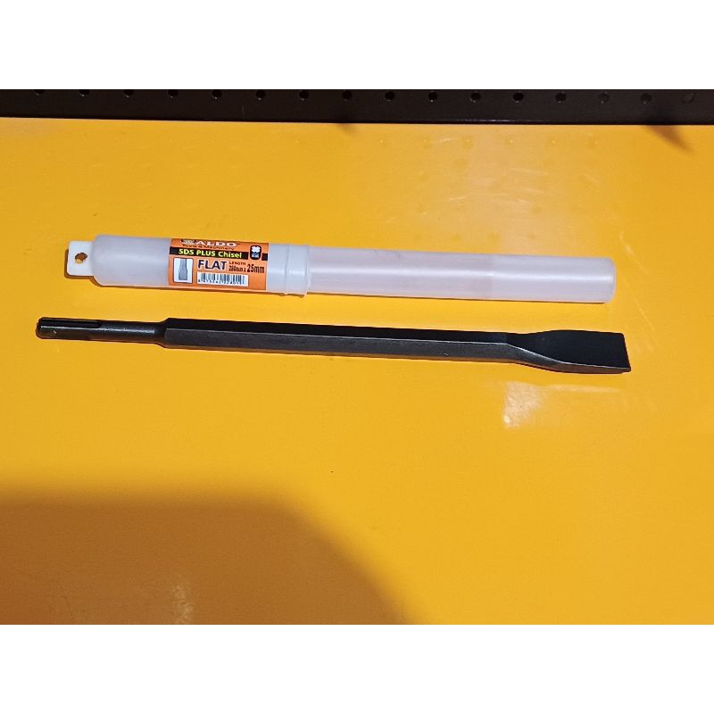 Jual Betel SDS Plus Chisel Pipih Flat Aldo 280mm x 25mm | Shopee Indonesia