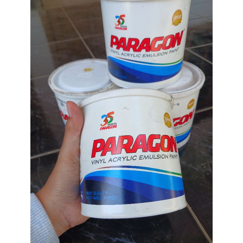 Jual cat tembok paragon 1 kg | Shopee Indonesia