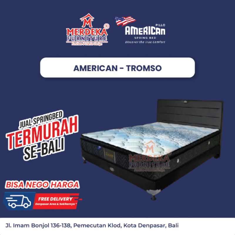 Jual Kasur American ~ Tromso | Spring Bed 160x200| | Shopee Indonesia