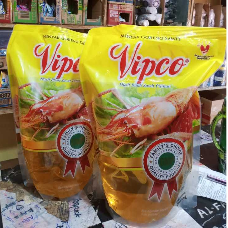 Jual 1POUCH - MINYAK GORENG/MINYAK SAYUR MERK VIPCO & KUNCI MAS KEMASAN ...