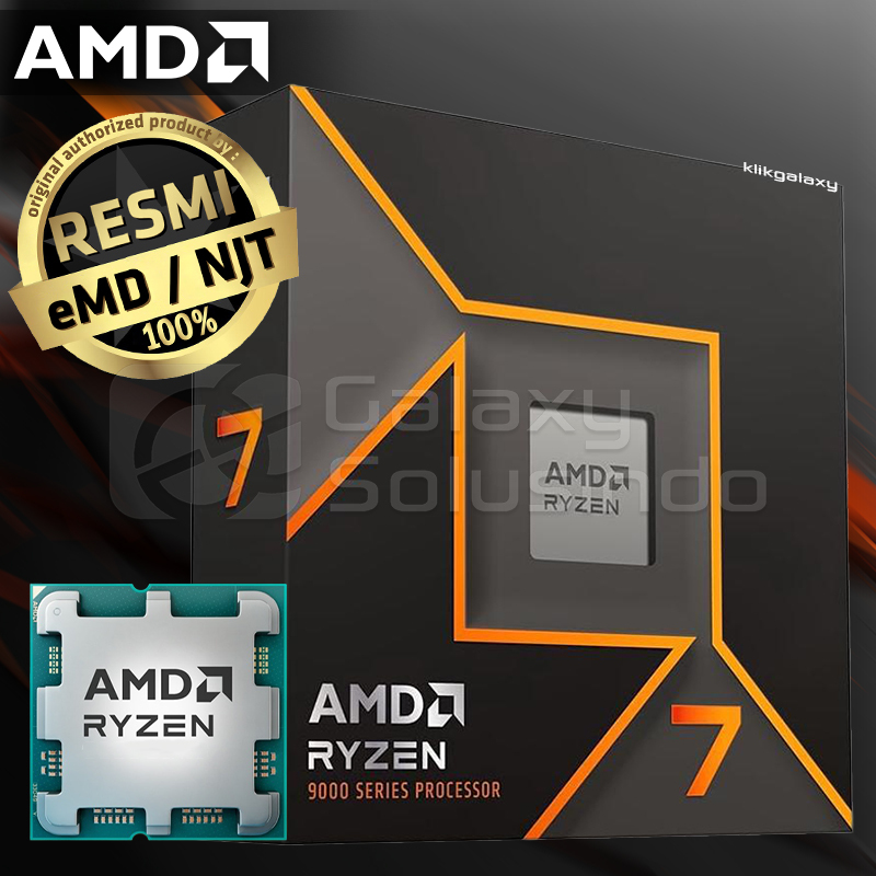 Jual AMD Ryzen 7 9700X 8 Core 16 Threat 5.5GHz AM5 Processor | Shopee Indonesia