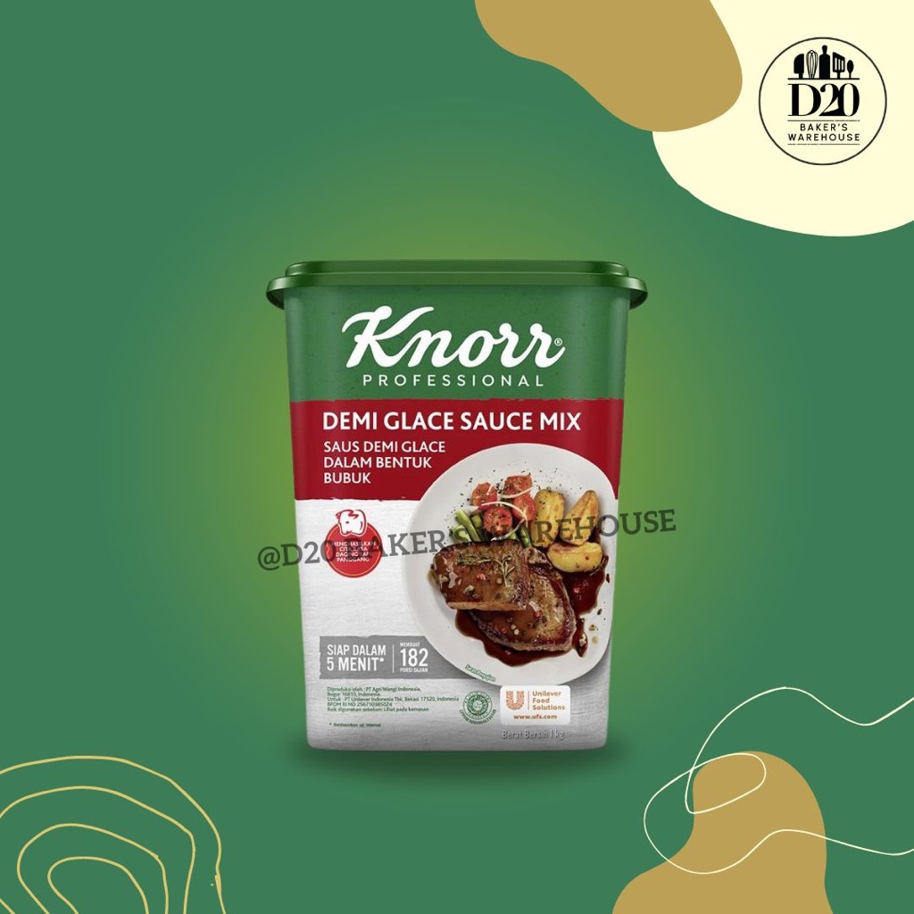 Jual Knorr Saus Demi Glace Sauce Mix 1kg | Shopee Indonesia