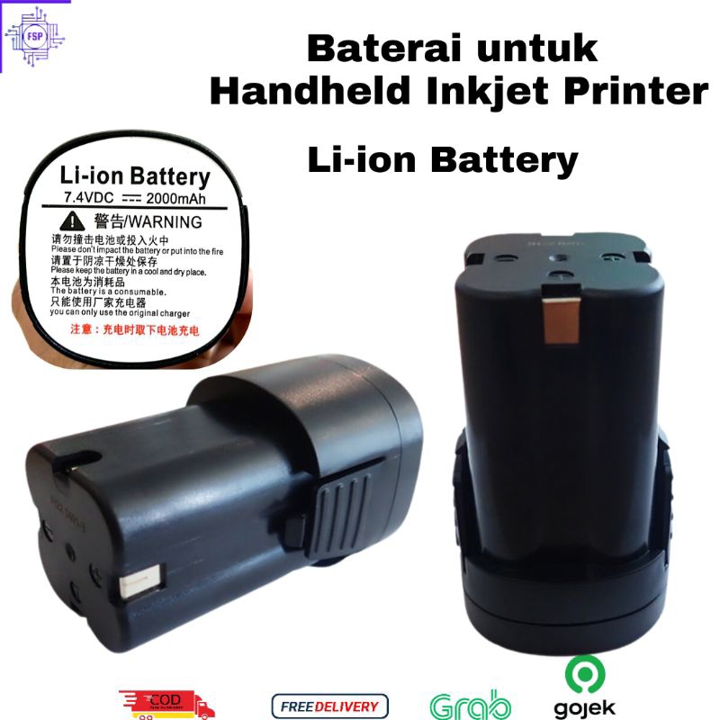 Jual Baterai Untuk Handheld Inkjet Printer | Shopee Indonesia