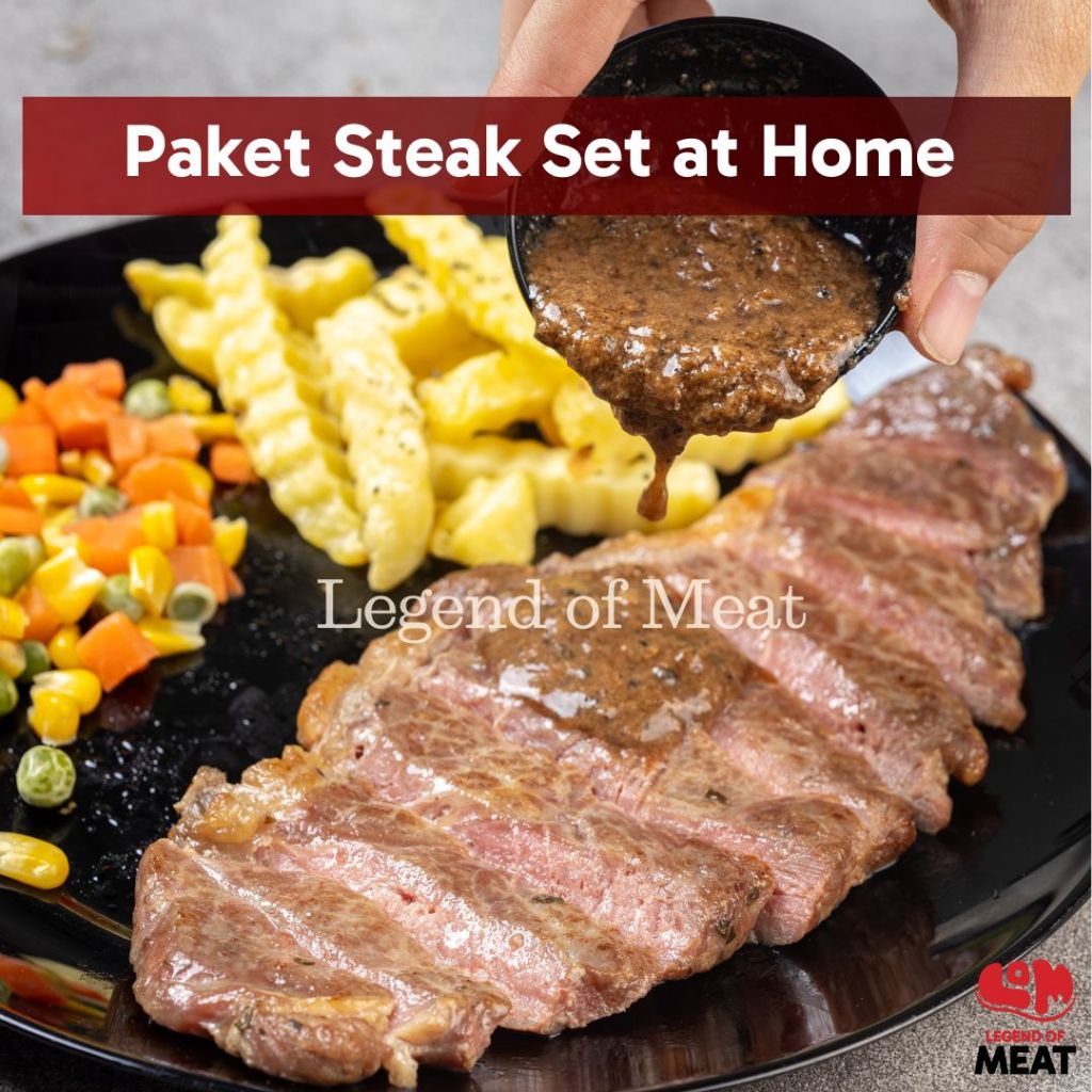 Jual Paket Steak at Home Lengkap Dijamin Kenyang (SAUS RANDOM mushroom ...