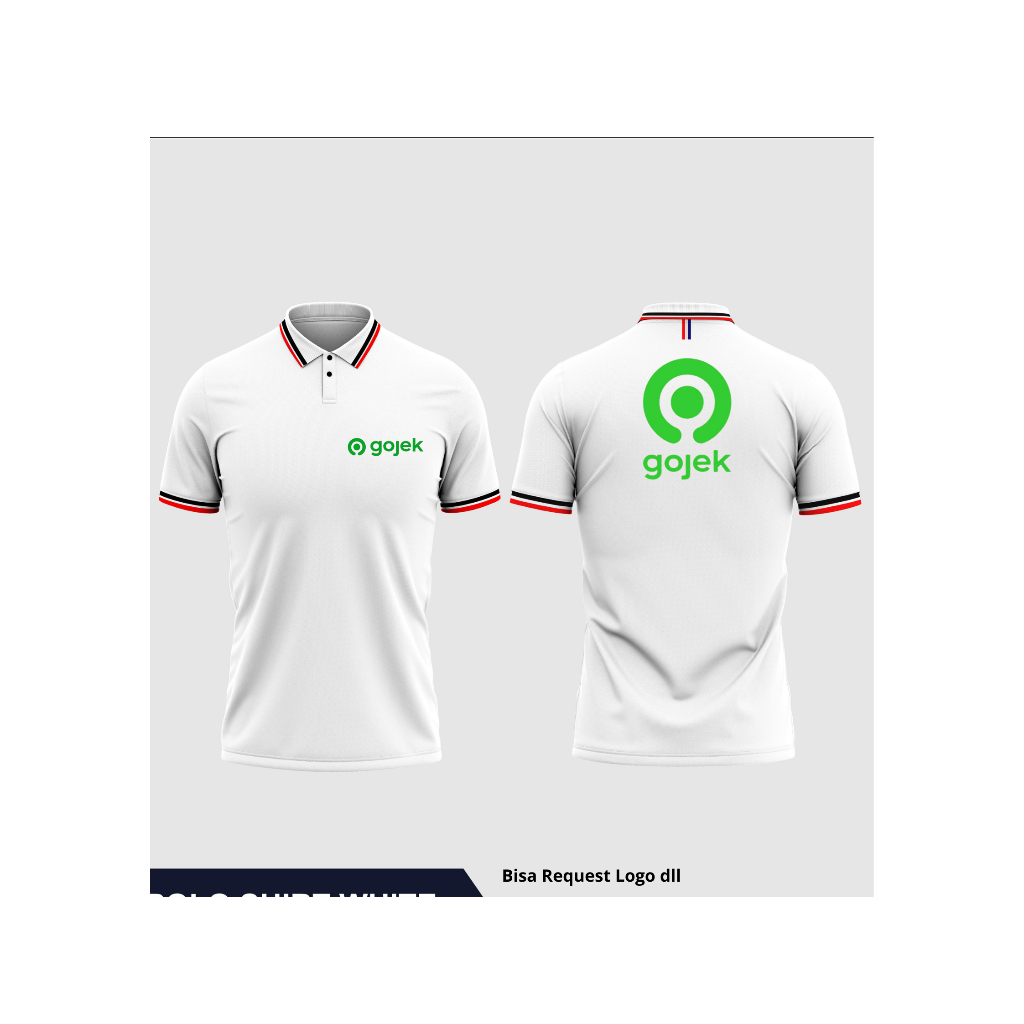 Jual Kaos Gojek | Polo Gojek | PoloShirt | Baju Kaos Ojek | Shopee ...
