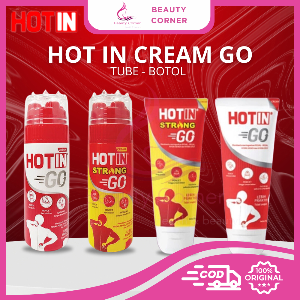 Jual Hot In Cream Go (Tube 50gr/Botol 100gr) | Shopee Indonesia