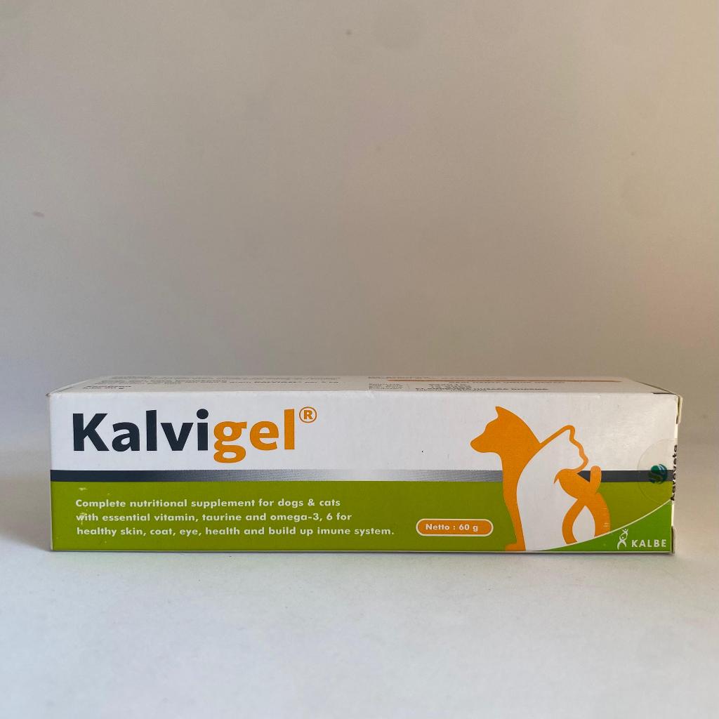 Jual Kalvigel 60 Gr Multivitamin & TAURINE Anjing Kucing jaga IMUNITAS ...