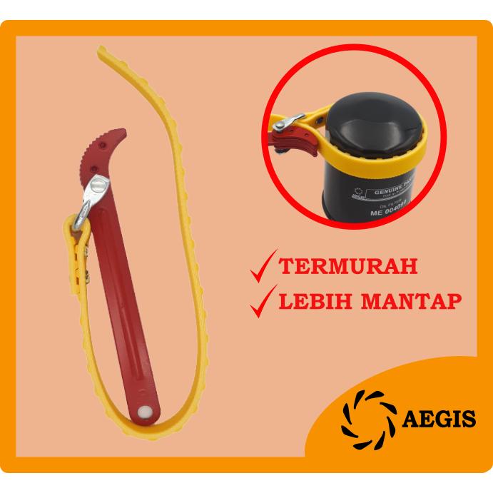 Jual BISON KUNCI FILTER OLI SABUK PEMBUKA FILTER OLI FILTER SOLAR ...