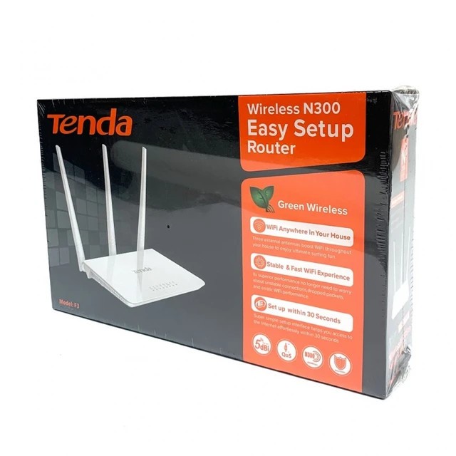 Jual Tenda F3 Router Wireless 300Mbps | Shopee Indonesia