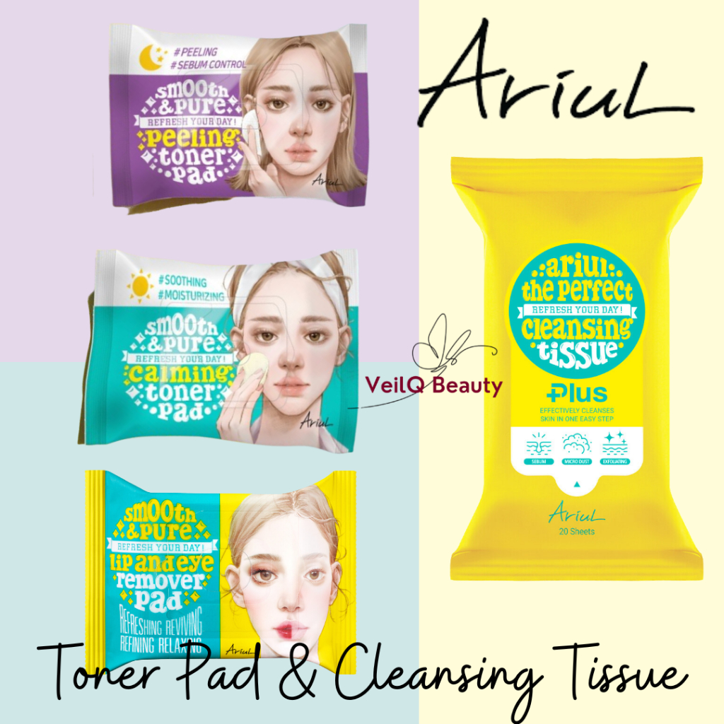 Jual Ariul Smooth and Pure Peeling Calming Toner Lip And Eye Remover ...