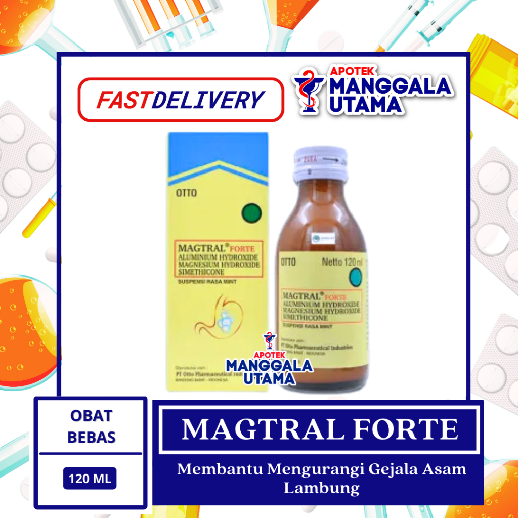 Jual MAGTRAL FORTE SUSPENSI 120 ML | Shopee Indonesia