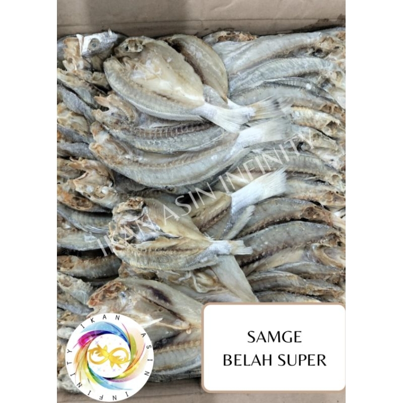 Jual Ikan asin Samge Belah SUPER (500 gram) | Shopee Indonesia