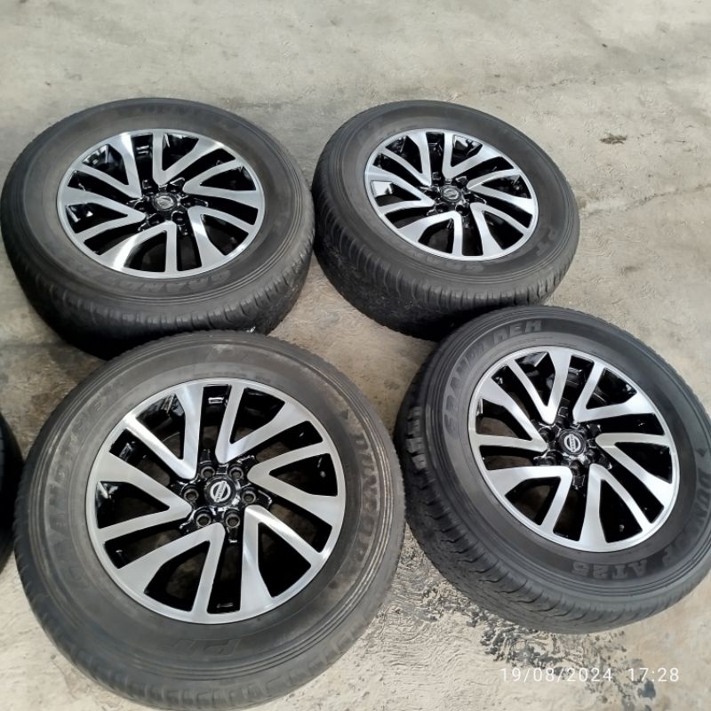 Jual velg nissan navara R18 pcd 6x114 (tanpa ban) | Shopee Indonesia