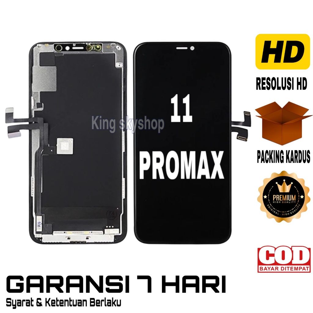 Jual LCD TOUCHSCREEN IPH 11 PROMAX FULLSET | Shopee Indonesia