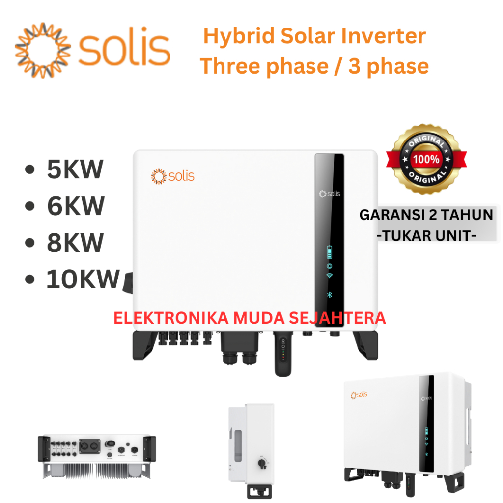 Jual SOLIS HYBRID SOLAR INVERTER 3 PHASE / THREE PHASE / 5KW-10KW ...
