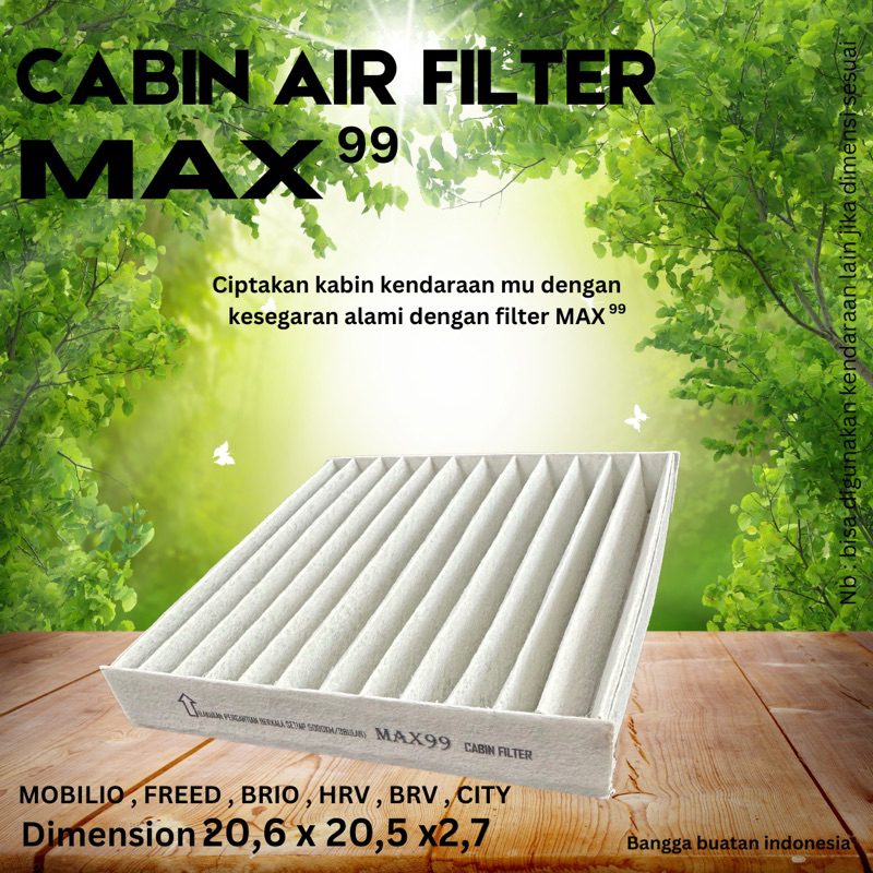 Jual SARINGAN AC FILTER AC KABIN MOBIL HONDA MOBILIO BRIO FREED JAZZ ...