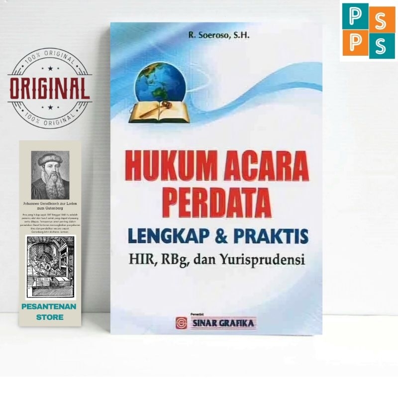 Jual Buku Hukum Acara Perdata : Lengkap & Praktis, HIR, RBg dan ...
