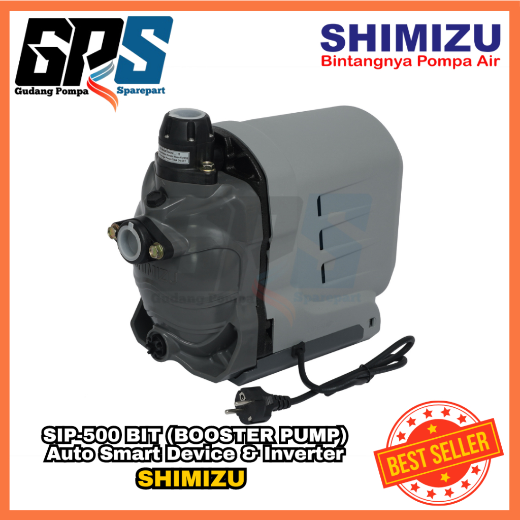 Jual [HOME BOOSTER PUMP] SHIMIZU SIP-500 BIT UNTUK DORONGAN MESIN POMPA ...