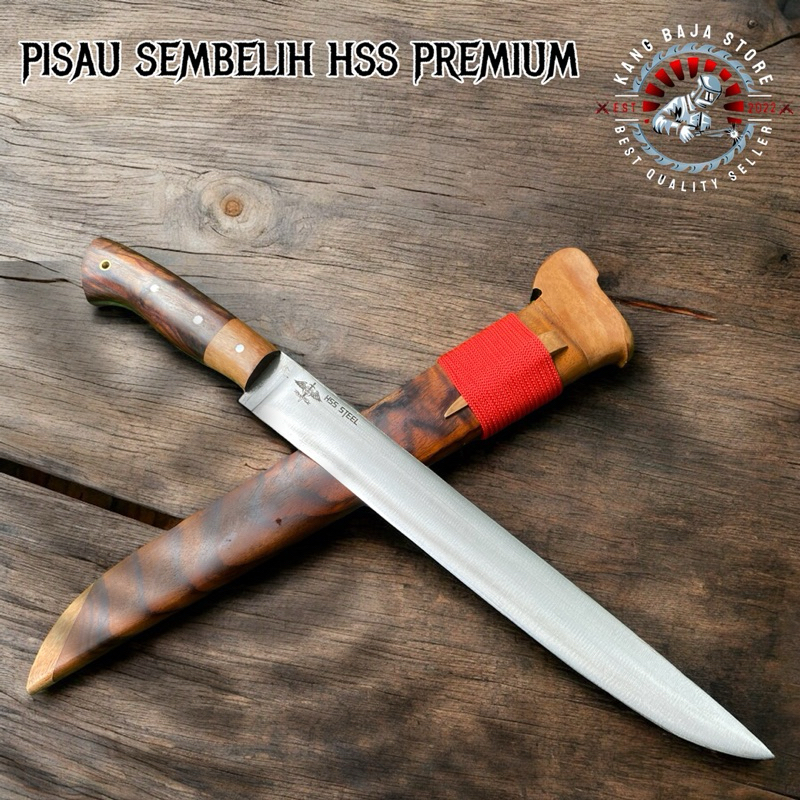 Jual Pisau HSS Sembelihan Premium Natural Sonokling | Shopee Indonesia