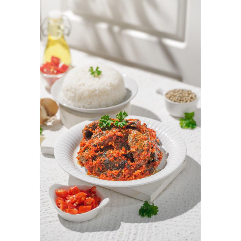 Jual PARU BALADO || lauk pauk. ready to eat. lauk frozen. masakan ...