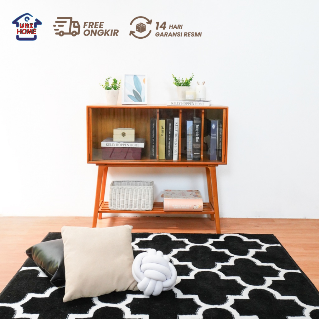 Jual Uni Home - Rak Buku | Lemari Rak | Rak Display SR 51 Terracotta ...