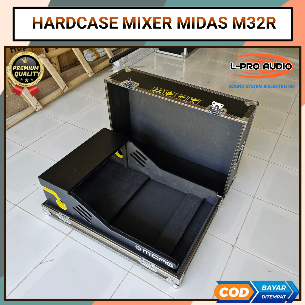 Jual HARDCASE MIXER MIDAS M32R HITAM | Shopee Indonesia